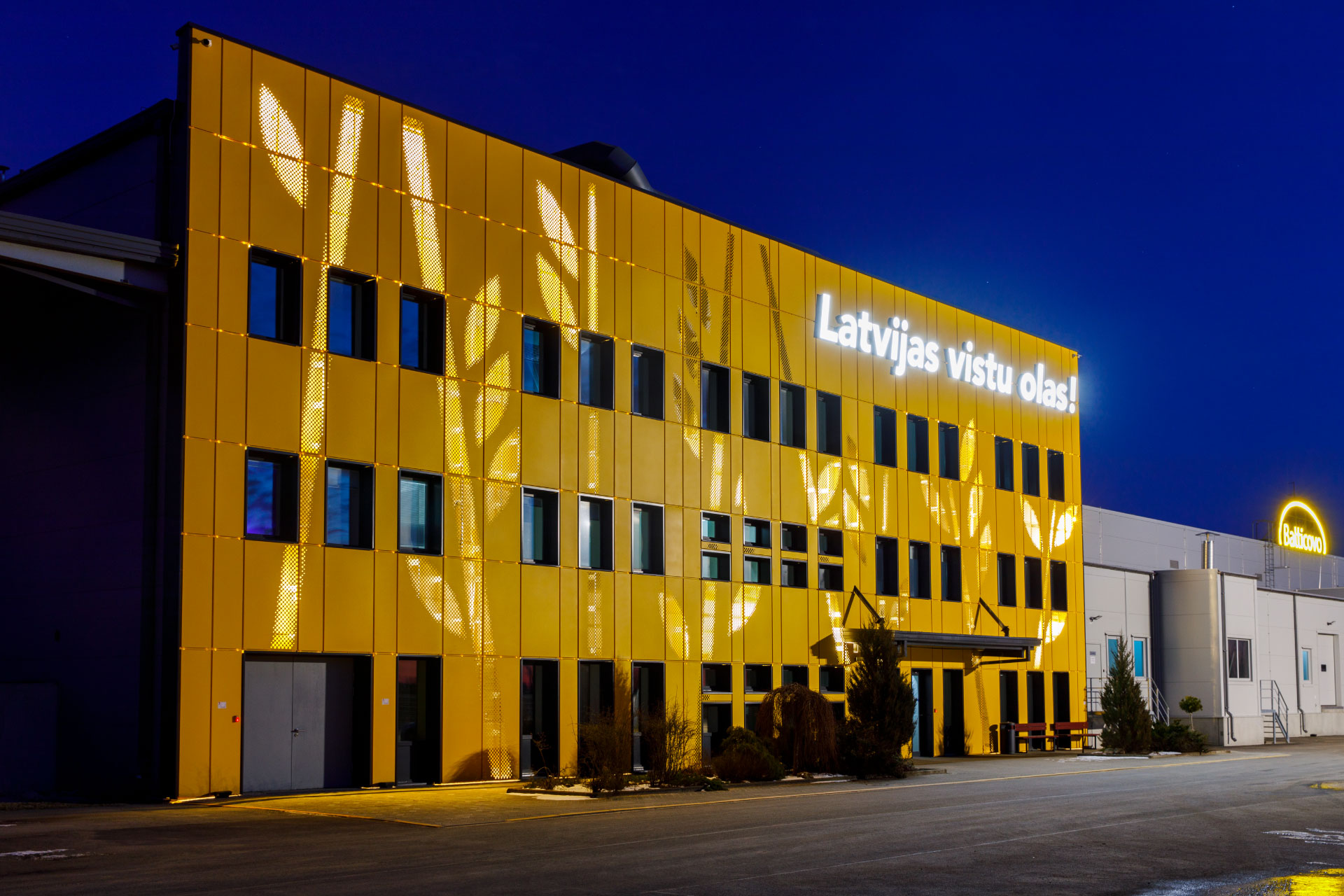 Balticovo office and factory building, Latvia