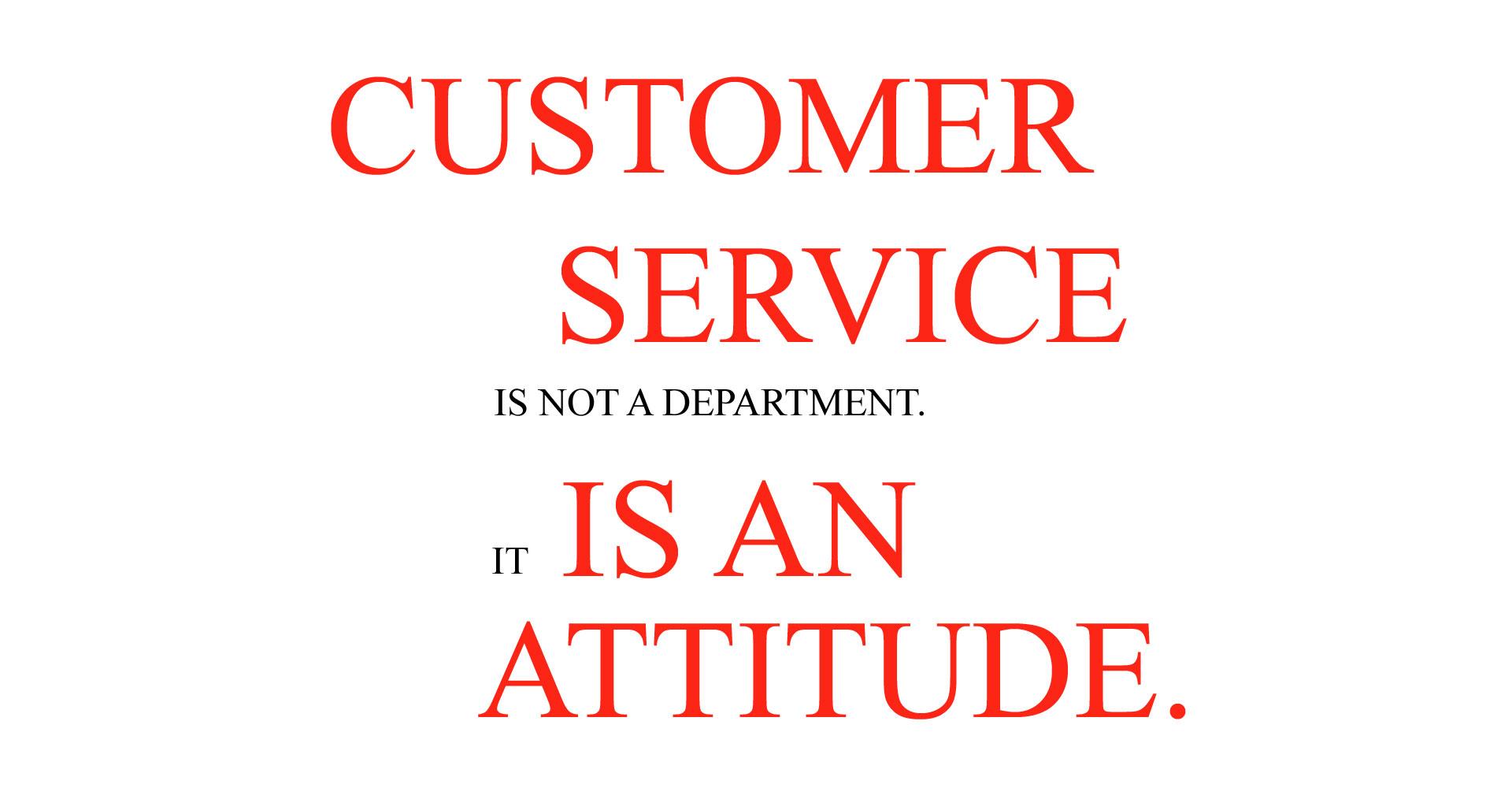 Old school customer service never fades away