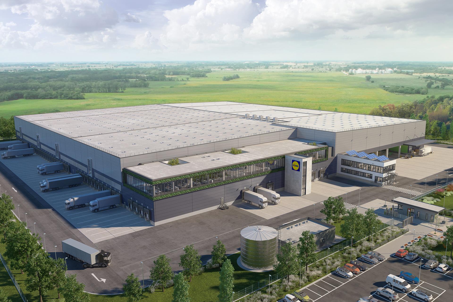 Comprehensive delivery from Ruukki to Lidl’s distribution centre in ...