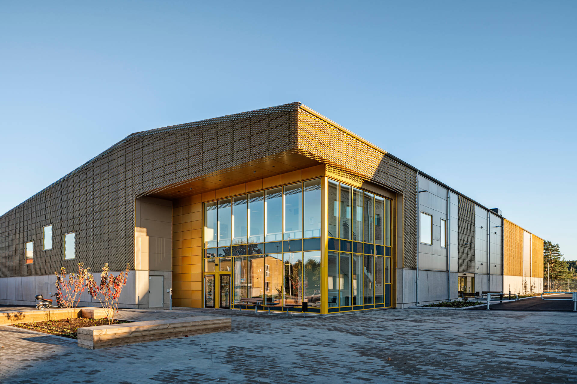 Lyckeskolan school building, Sweden