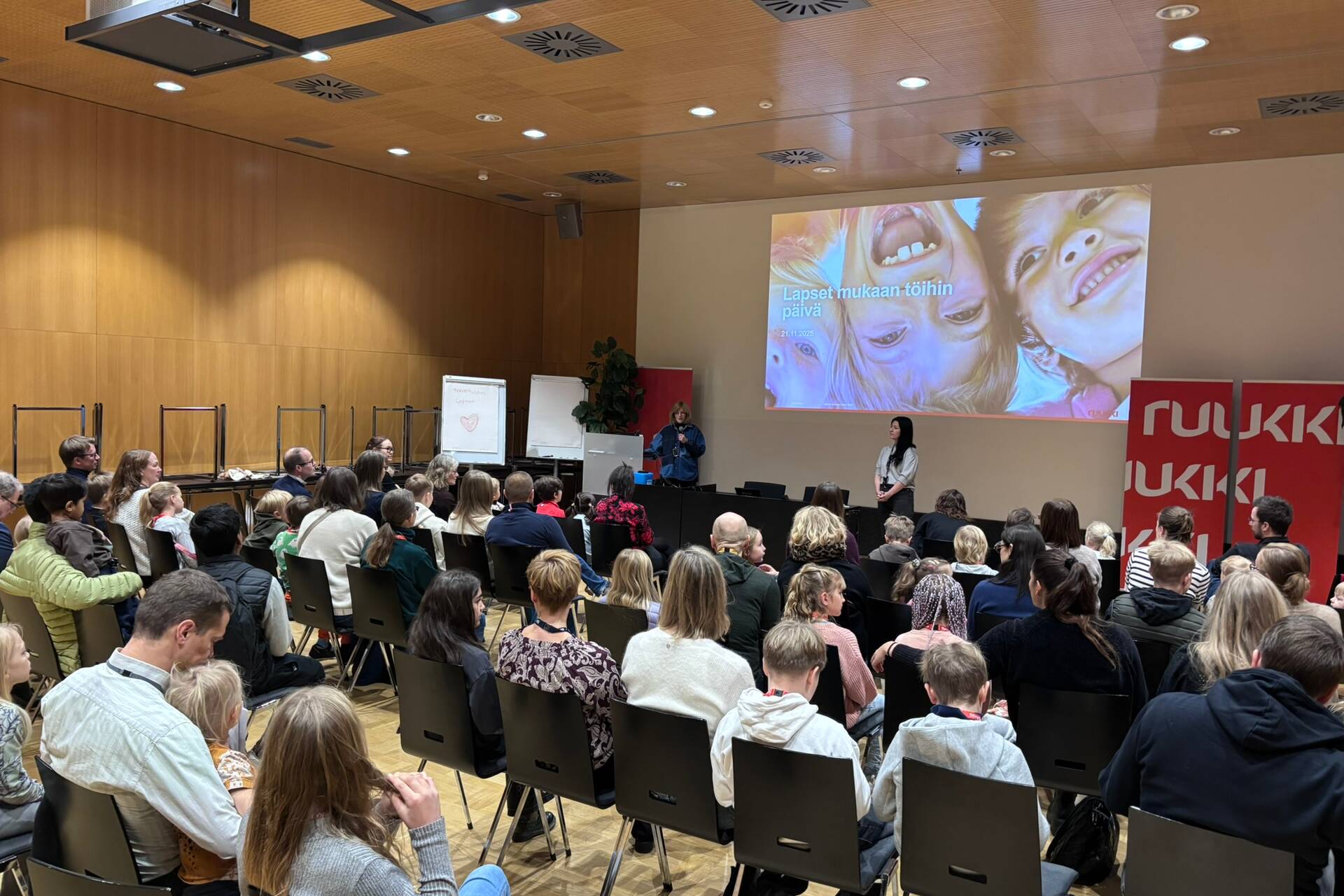 Children’s day at work brought joy and curiosity to our Ruukki sites in ...