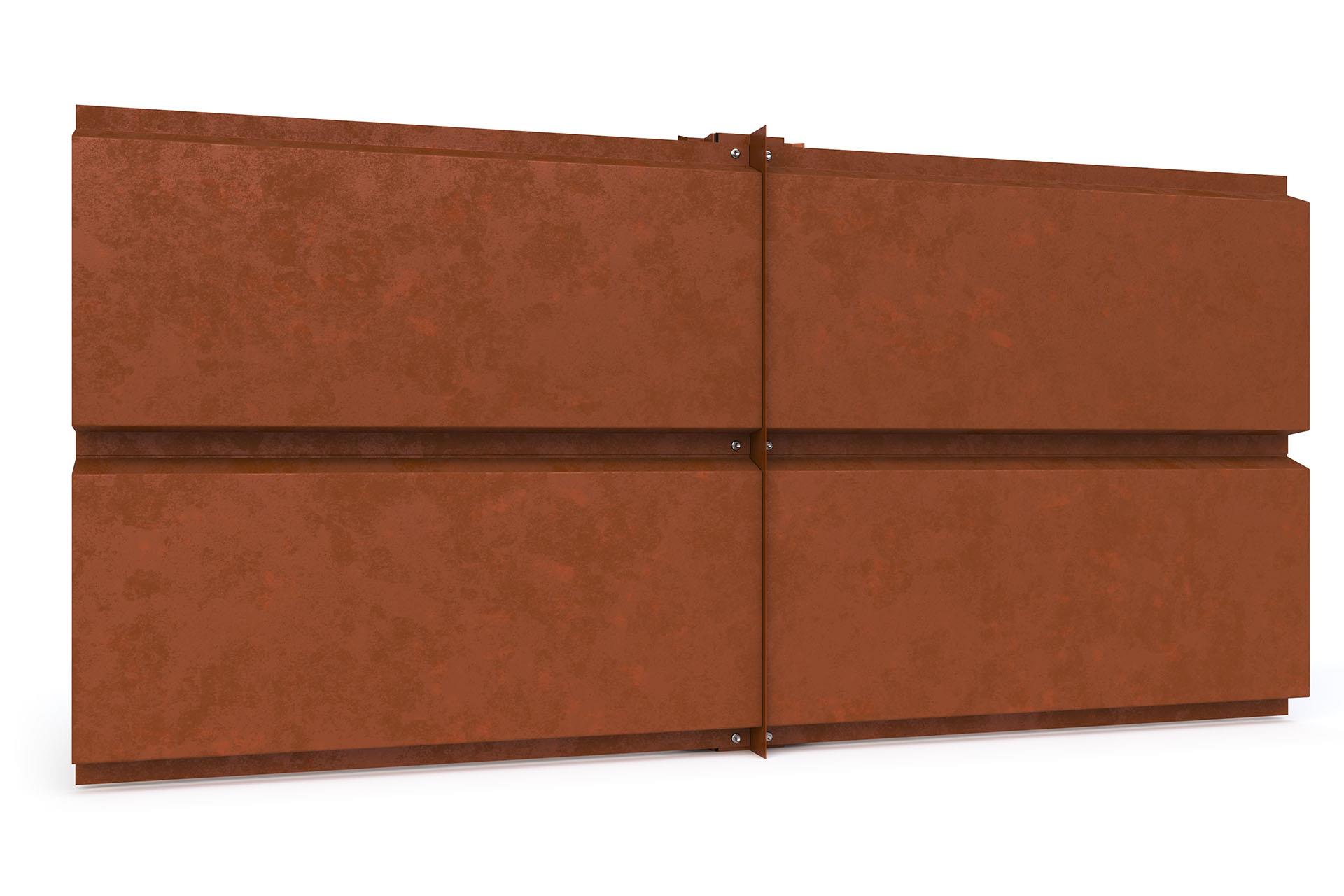 Cladding Lamella Cor-Ten 30