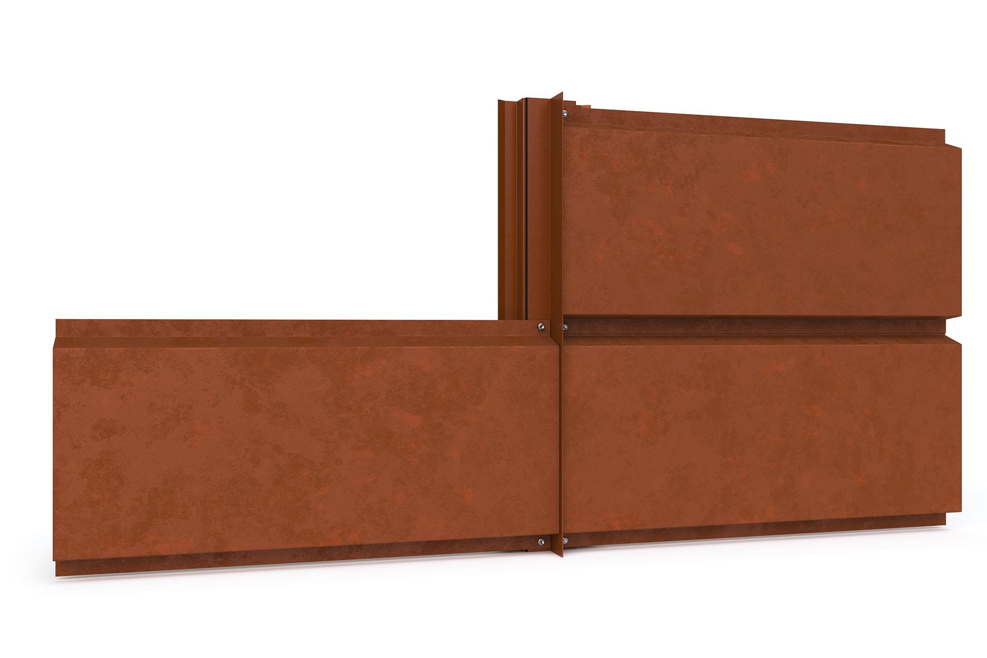 Cladding Lamella Cor-Ten 30