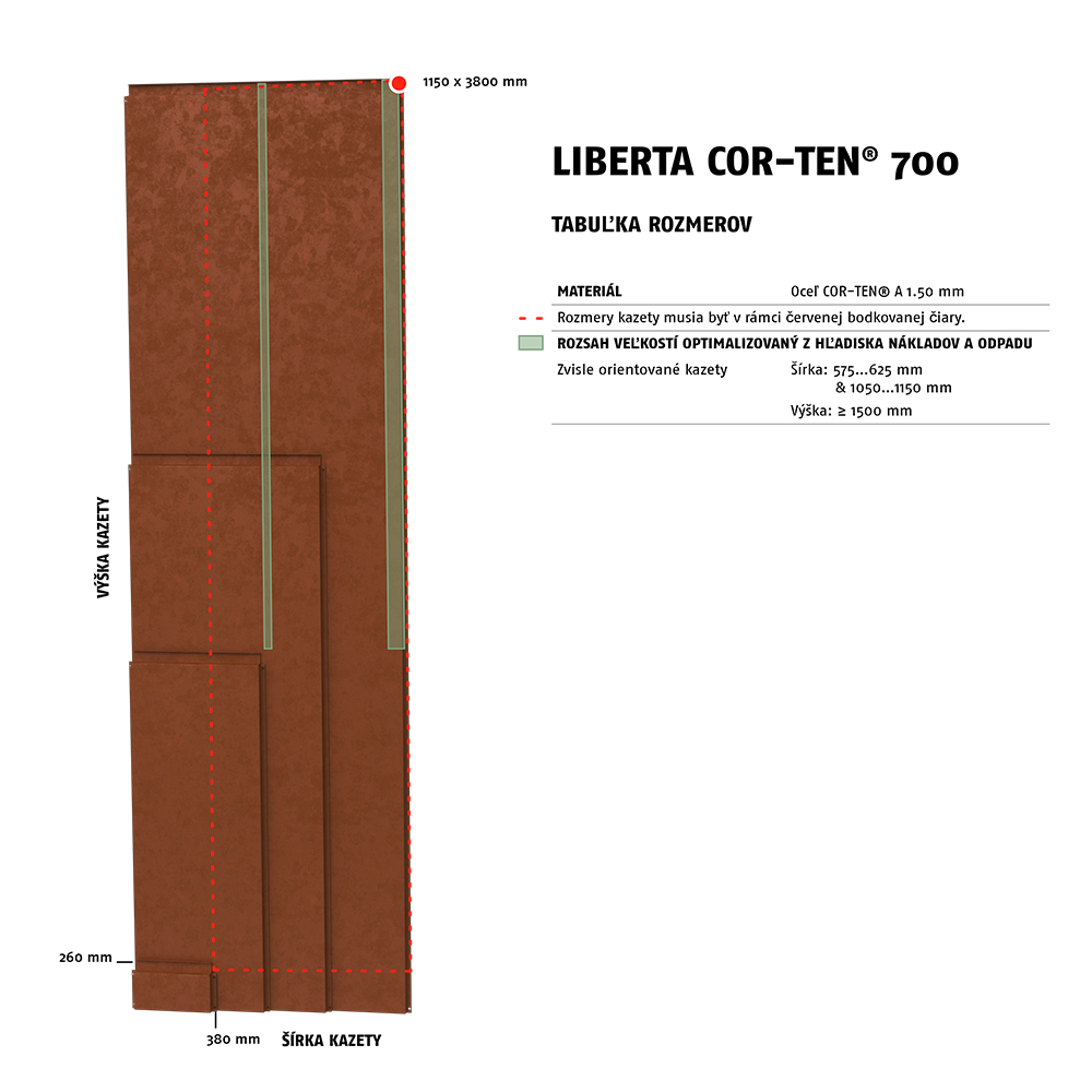 Liberta Cor-Ten 700