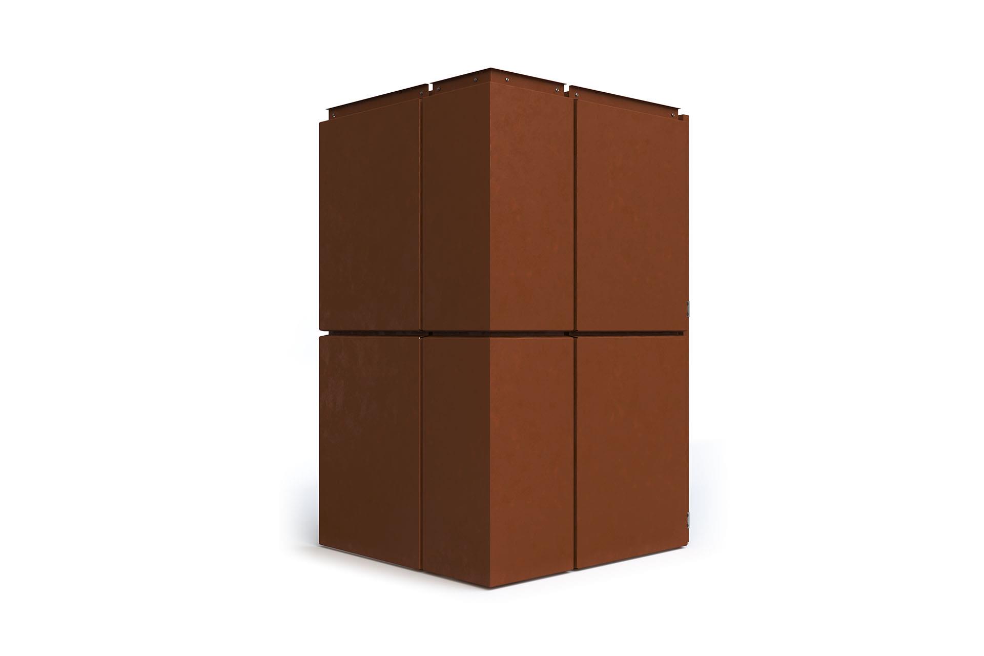 Fassaadikassett Liberta Cor-Ten 800 | Ruukki