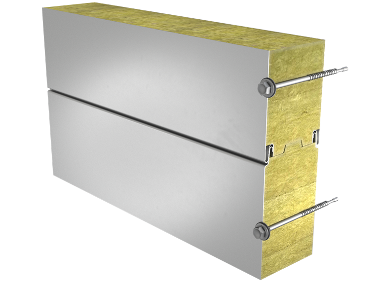 Sandwichpaneler til yttervegger