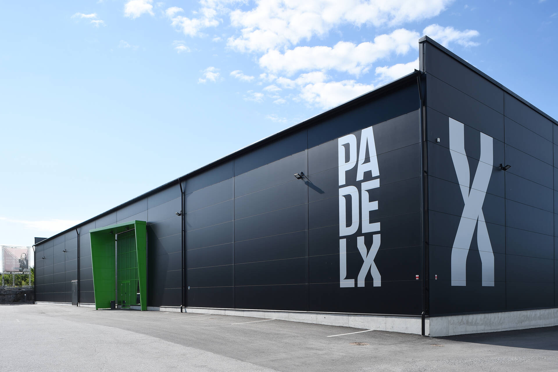 Padel X sports hall in Finland