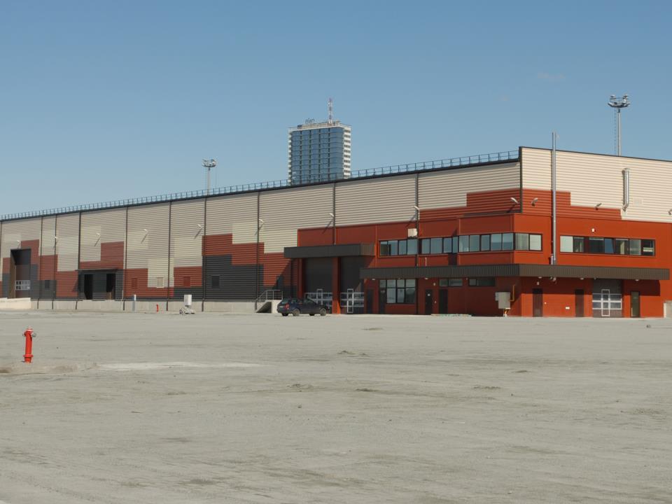 Passanger and cargo terminal