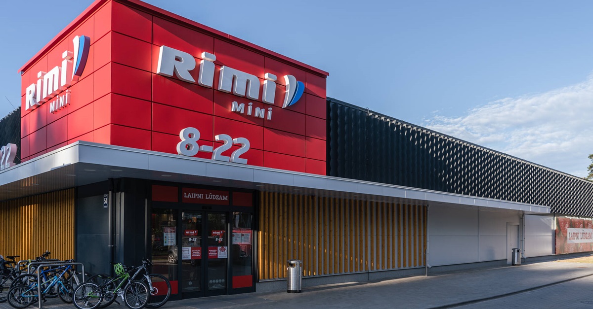 RIMI shop in Latvia