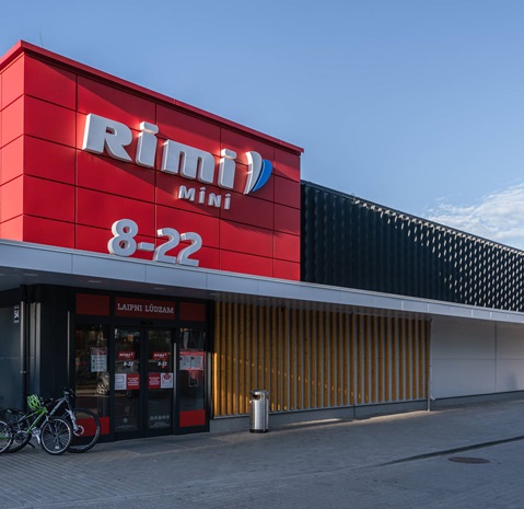 RIMI shop in Latvia