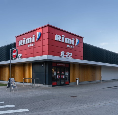 RIMI shop in Latvia