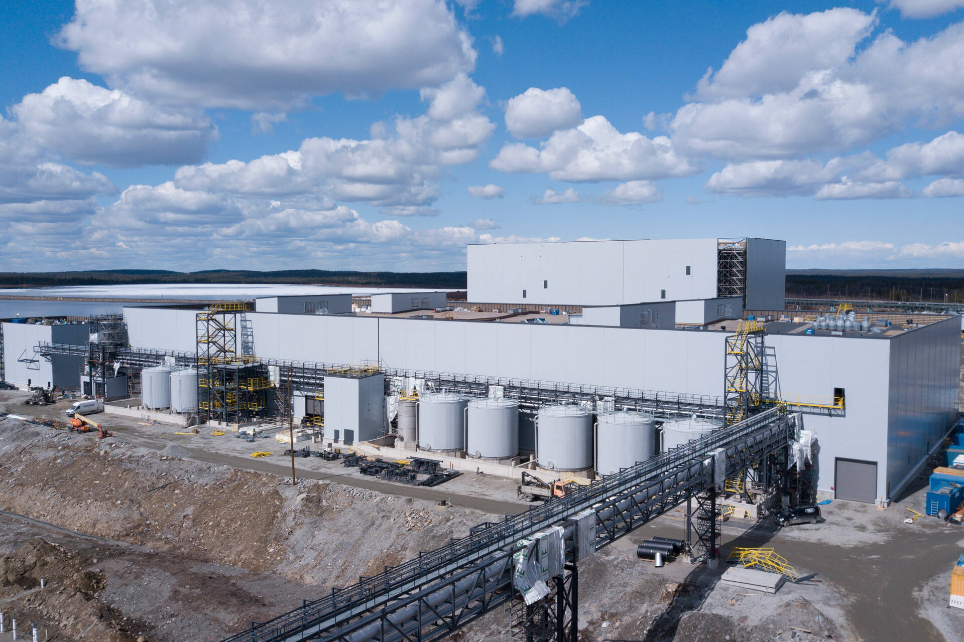 Terrafame production plant in Finland