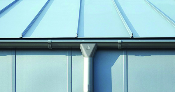 Rynny półokrągłe Siba Round - rynny stalowe, metalowe | Ruukki Dachy