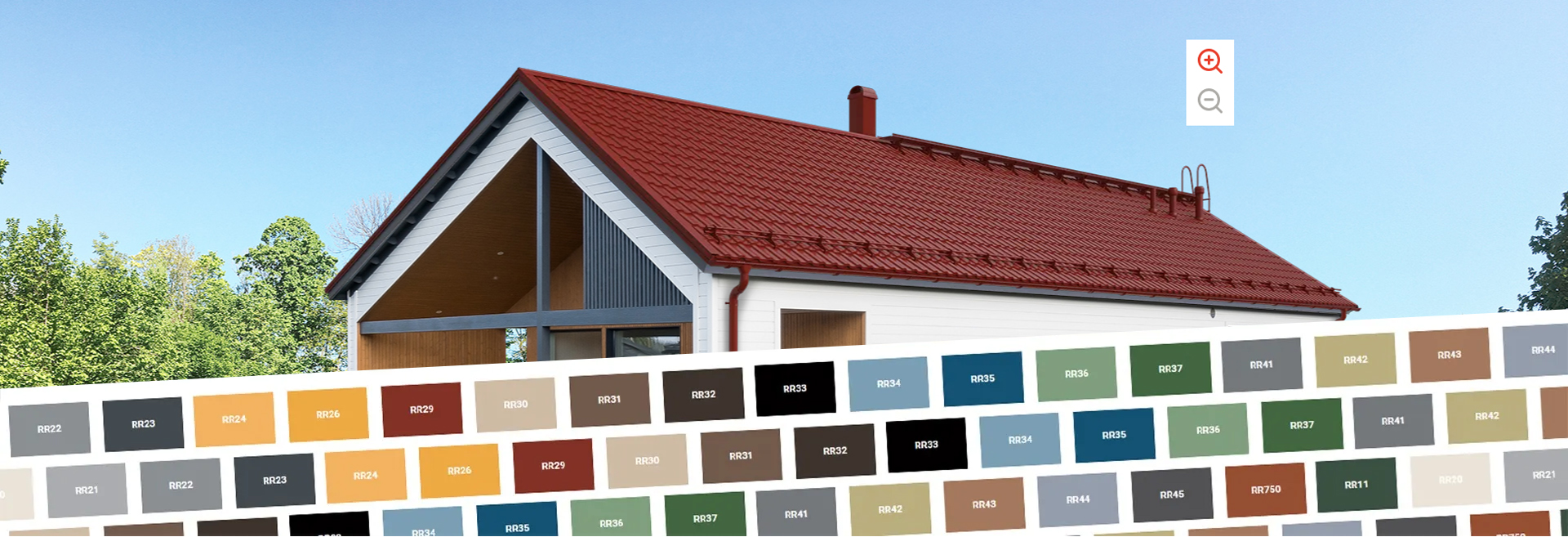 Visualization tool Ruukki roofs