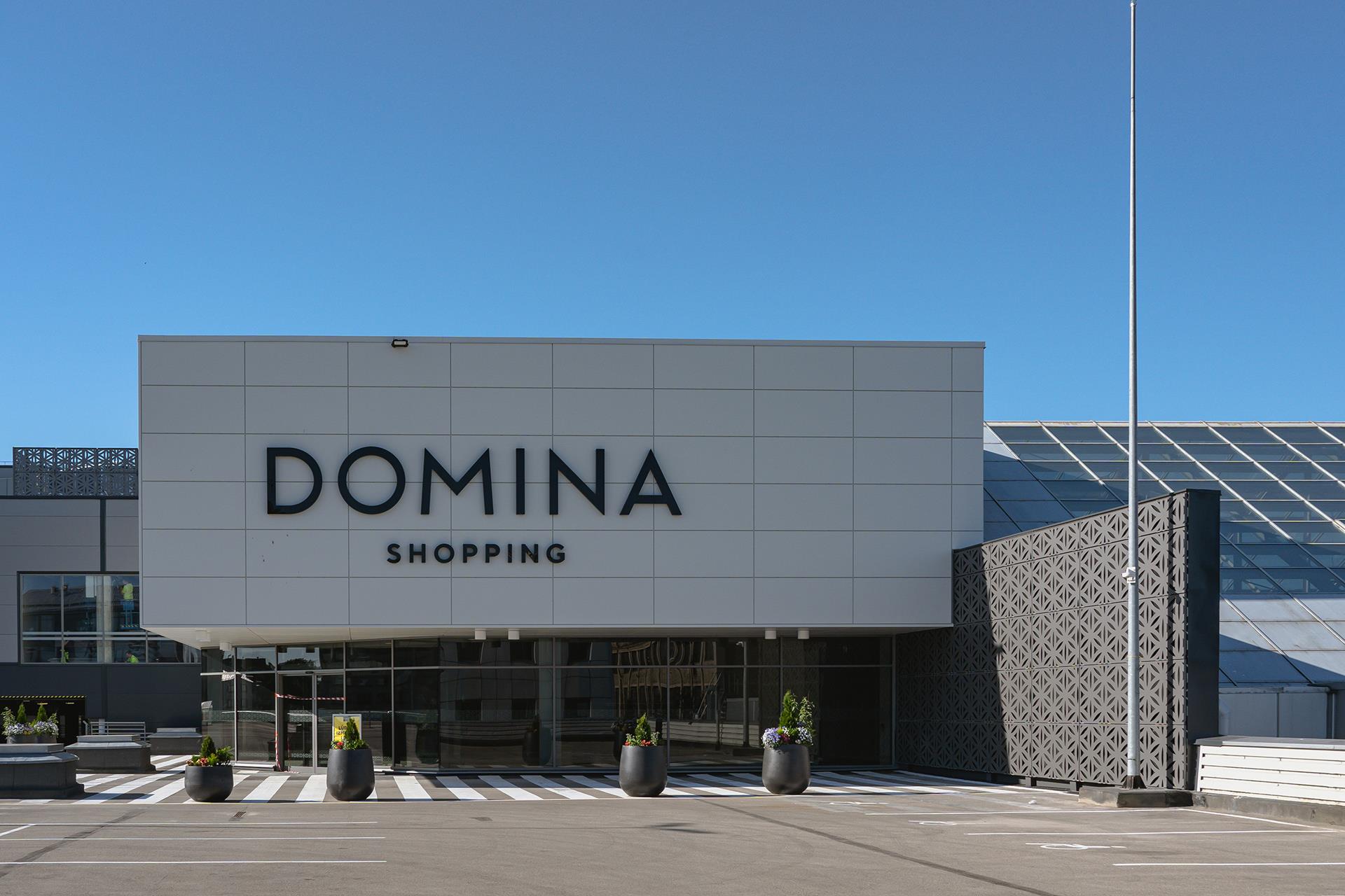 Prekybos centras „DOMINA“ Latvijoje Prekybos centras „DOMINA“ Latvijoje